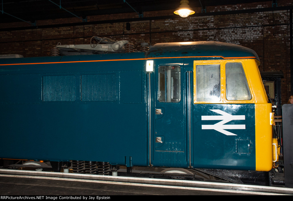 Nose Detail of Class 87 Electric Number 87001